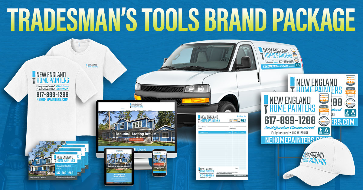 Tradesman Tools Business Brand Package